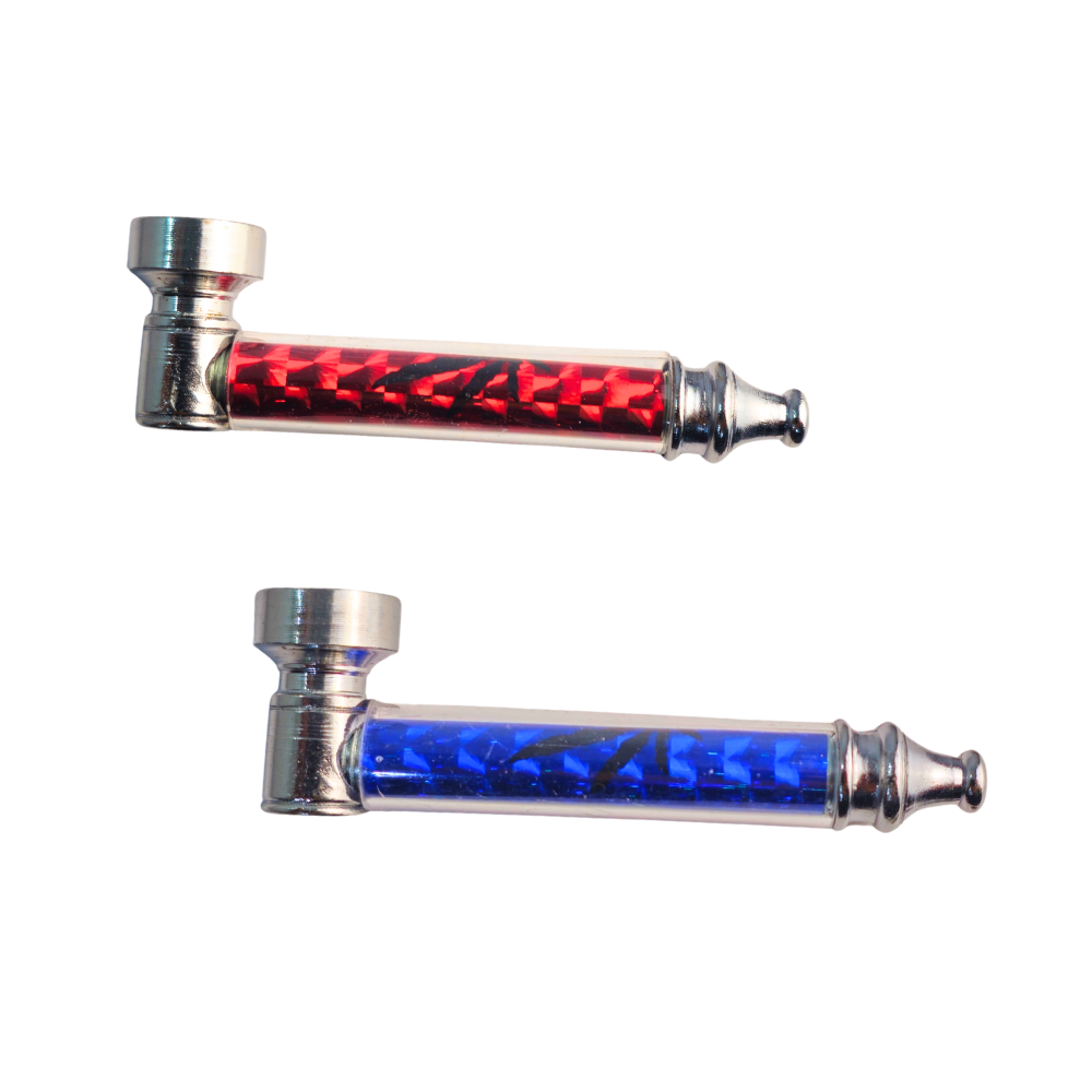 Large Color Metal Pipe – Hemp Haven