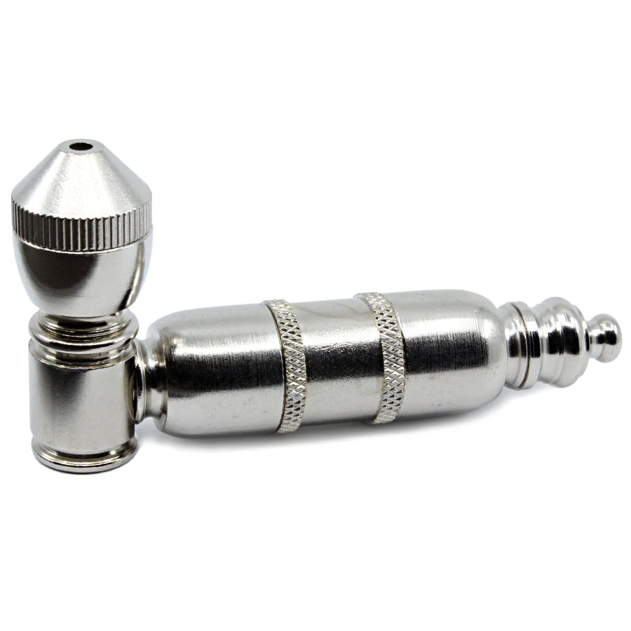 3" Classic Chamber Metal Pipe – Hemp Haven