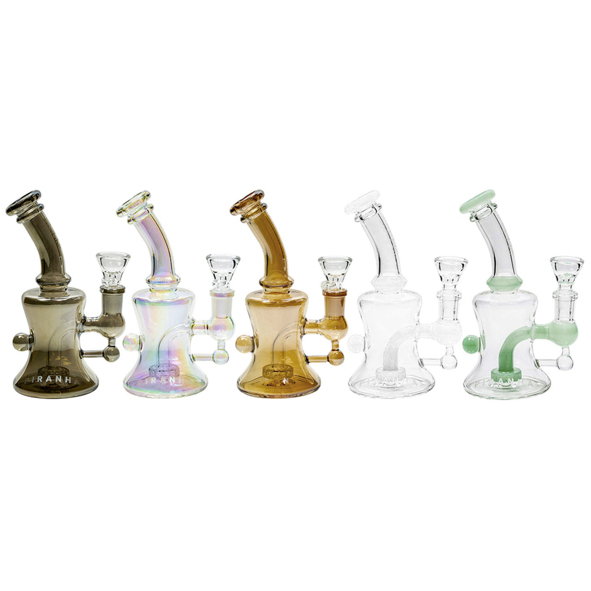 Piranha Glass 6" Hourglass Dab Rig – Hemp Haven