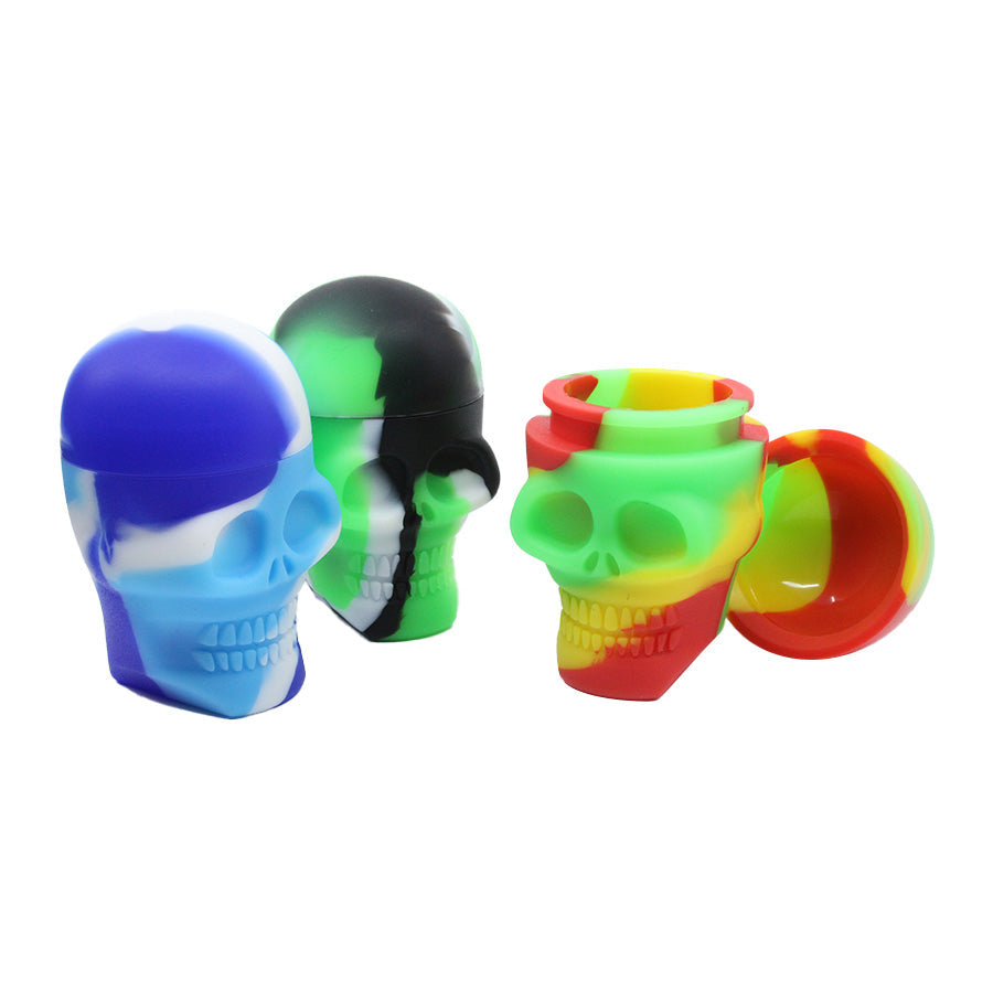 Silicone Skull Container - Large – Hemp Haven