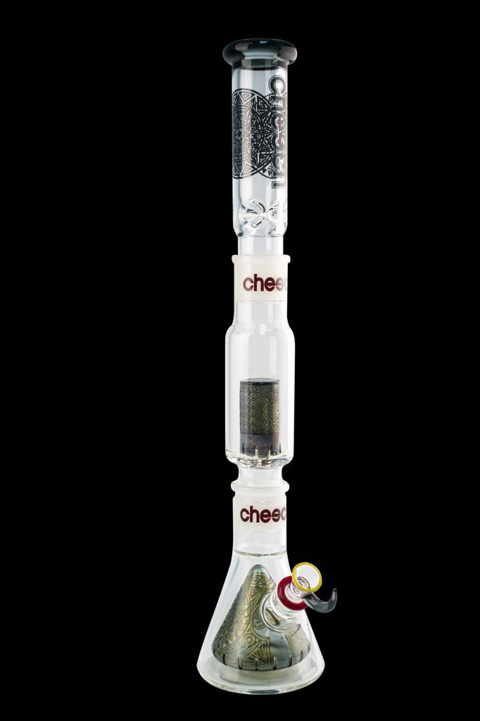 Cheech 23" 3-Piece Beaker in Beaker Build-a-Bong (Blue) – Hemp Haven